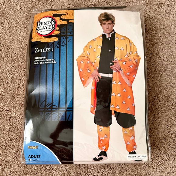 Spirit | Other | Demon Slayer Zenitsu Costume | Poshmark
